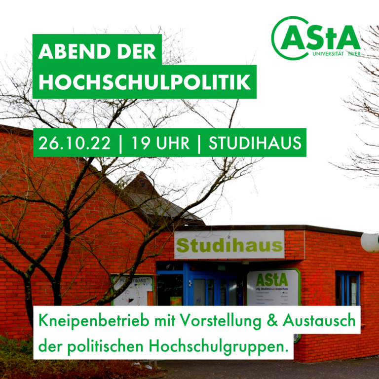 Aktuelles – AStA der Uni Trier